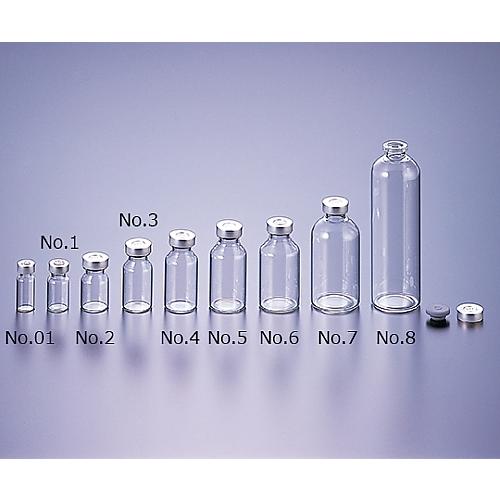 マルエム バイアル瓶No.2 5mL 透明 本体のみ 100本 (61-0148-60) : A1ショップ 土日・祝日・夏季・年末年始休業 - 通販 - Yahoo!ショッピング