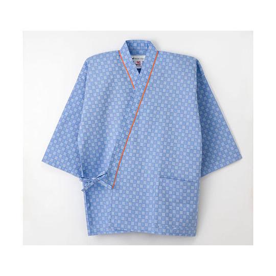 ナガイレーベン 患者衣じんべい型 ブルー LL RG1451 (61-0765-08) : A1ショップ 土日・祝日・夏季・年末年始休業 - 通販 - Yahoo!ショッピング