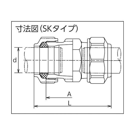 塩ビ管用継手 ネオSKソケットV50 川西水道機器 SK-S-V50 (61-2867-03) : A1 ショップ 休業日土日・祝日 - 通販 - Yahoo!ショッピング