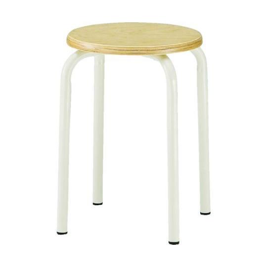 TRUSCO中山 丸イス 木製座・塗装脚 Φ420XH450 木目 トラスコ中山 TMF-24T (61-3251-24) : A1 ショップ 休業日土日・祝日 - 通販 - Yahoo!ショッピング