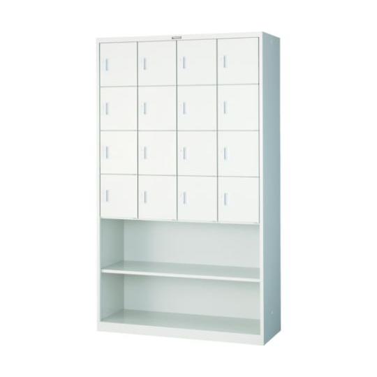 小物入れロッカー4列タイプ トラスコ中山 SVP16A-AW (61-3262-51) : A1 ショップ 休業日土日・祝日 - 通販 - Yahoo!ショッピング