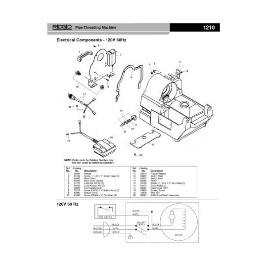 ボトム カバー F／1210 RIDGID 69287 (61-4038-85) : A1ショップ 土日・祝日・夏季・年末年始休業 - 通販 ...