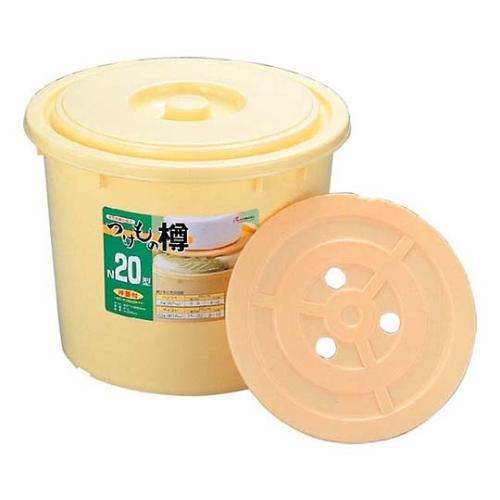 ポリエチレン つけもの樽 S30型 押し蓋付 リス 47200 (61-6577-72) : A1ショップ 土日・祝日・夏季・年末年始休業 - 通販 - Yahoo!ショッピング