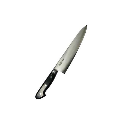 杉本 ツバ付最上品 A 洋庖丁 日本鋼 牛刀 24cm 4582000 (61-6624-80) : A1 ショップ 休業日土日・祝日 ...