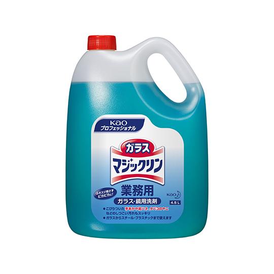 ガラスマジックリン 業務用 4.5L 花王 (61-8509-24) : A1ショップ 土日・祝日・夏季・年末年始休業 - 通販 - Yahoo!ショッピング