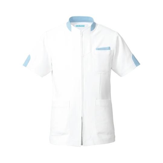 ジャケット半袖 男女兼用 サックス 3L KAZEN 248-21 3L (61-9863-81) : 61-9863-81 : A1 ショップ 休業日土日・祝日 - 通販 - Yahoo ...