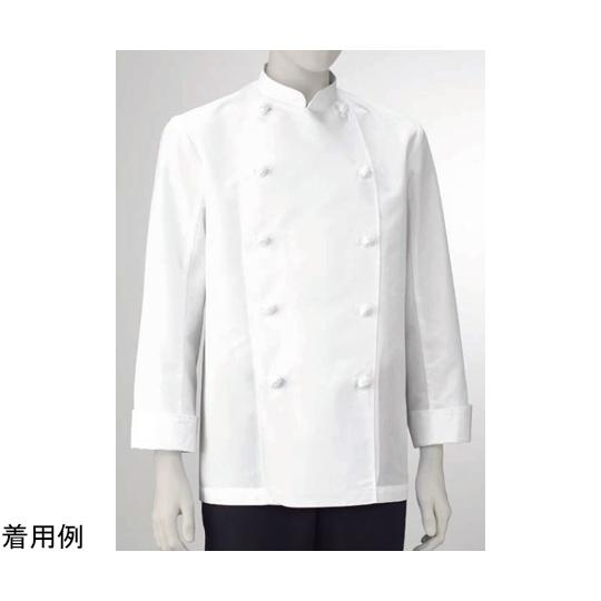 KAZEN 男子コックコート長袖 白 3L 410-70 (61-9874-41) : A1ショップ 土日・祝日・夏季・年末年始休業 - 通販 - Yahoo!ショッピング