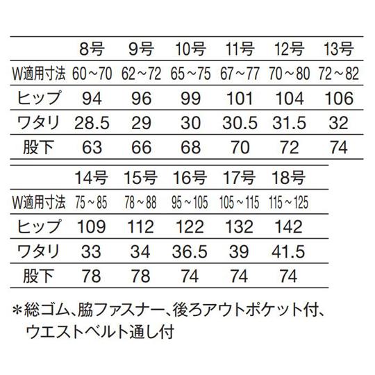 KAZEN レディストレパン 総ゴム 白 18号 810-40 18 (61-9889-76) : A1 ショップ 休業日土日・祝日 - 通販 - Yahoo!ショッピング