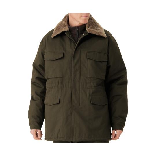 ミドリ安全 防寒作業服 綿カストロコート OD 5L M7506-UE-5L (62-0942-49) : A1 ショップ 休業日土日・祝日 ...