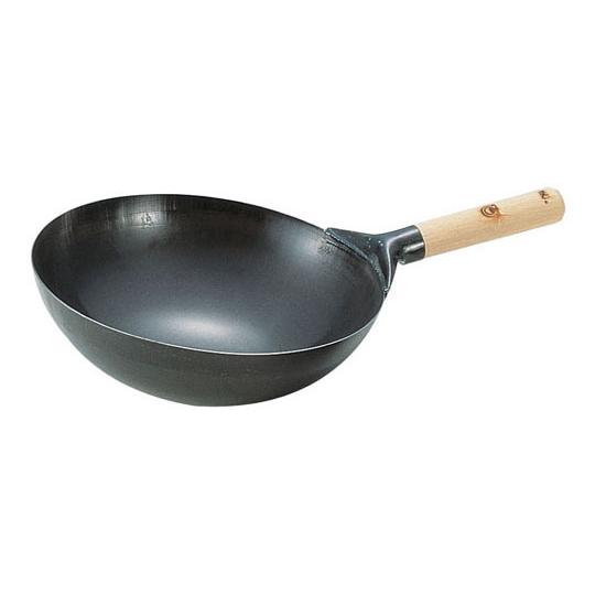 SA鉄プレス木柄北京鍋 27cm TKG (62-6444-59) : A1 ショップ 休業日土日・祝日 - 通販 - Yahoo!ショッピング