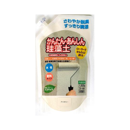 簡単安心珪藻土 1.5kg アイボリー フジワラ化学 209541 (62-8722-05) : 62-8722-05 : A1 ショップ 休業日土日・祝日 - 通販 - Yahoo!ショッピング