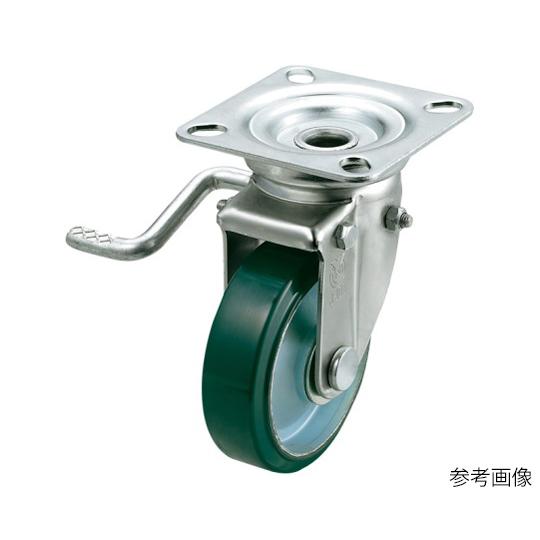 JB型キャスター 自在車プレート式 ダブルストッパー付 ユーエイ UWJB-130 L (62-9775-73) : A1 ショップ 休業日土日・祝日 - 通販 - Yahoo!ショッピング