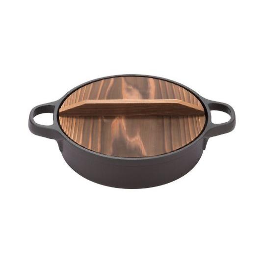 及源鋳造 盛栄堂 すきやきぎょうざ兼用鍋 20cm CA-024 (63-1262-99) : A1 ショップ 休業日土日・祝日 - 通販 - Yahoo!ショッピング