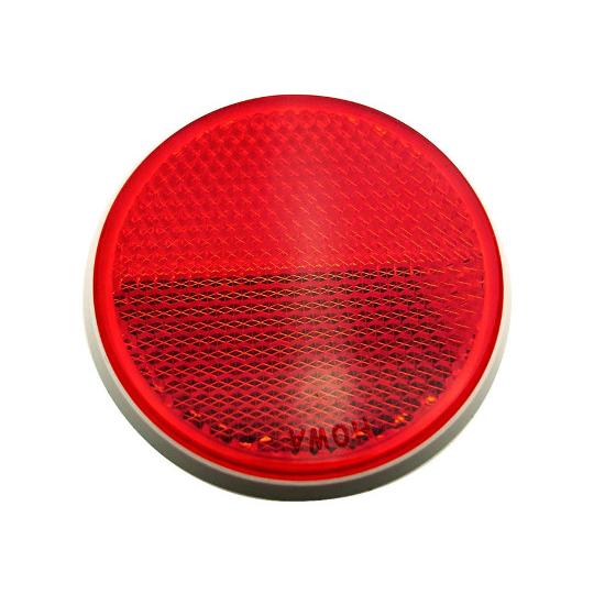 リフレクター R-60 レッド 直径60mm×厚み6mm 和気産業 Z-11 (63-1523-99) : A1ショップ 土日・祝日・夏季・年末年始休業 - 通販 - Yahoo!ショッピング