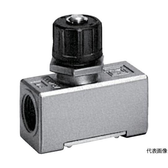 SMC 標準タイプスピードコントローラ インラインタイプ AS5000-04 (63-2202-77) : A1 ショップ 休業日土日・祝日 - 通販 - Yahoo!ショッピング