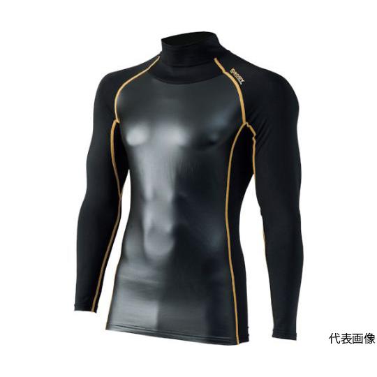 おたふく手袋 BT防風パワーストレッチ ハイネックシャツ ブラック/イエロー M JW-190-BK/YE-M (63-2248-43) :63-2248-43:A1 ショップ 休業日土日 ...