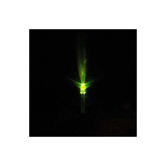 LED 5mm・黄緑・高輝度・1.9V・20mA・1000mcd Linkman BL503G4CA2A02 (63-3047-34 ...