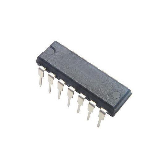 6回路入りシュミットトリガーインバータ NOTゲート 東芝 TC4584BP N.F (63-3069-83) : A1 ショップ 休業日土日 ...