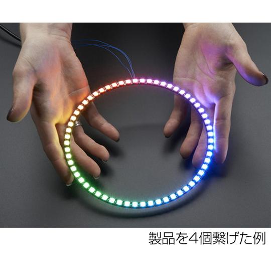 NeoPixel Ring 60連フルカラーシリアルLED 1/4リング Adafruit 1768 (63-3077-67) : 63-3077-67 : A1 ショップ 休業日土日・祝日 ...