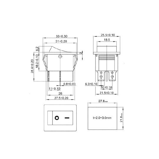 大型波動スイッチ Linkman KCD4-201-01011CBBA (63-3103-72) : A1ショップ 土日・祝日・夏季・年末年始 ...