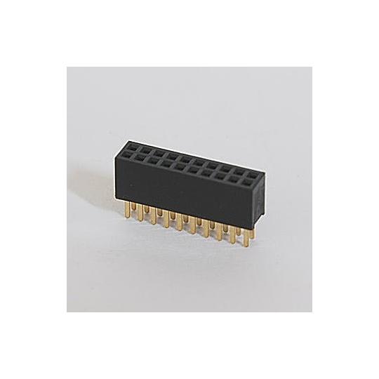 20ピン基板用ピンフレーム 10×2列 1.27mmピッチ HW103-2X10FLAME (63-3104-74) : A1 ショップ 休業 ...