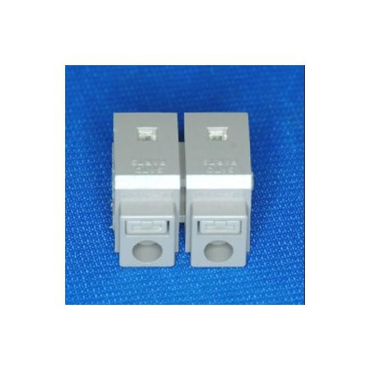 貫通型スクリューレス端子台 250V-7A 2極 サトーパーツ ML-400-NV-2P (63-3169-13) : A1ショップ 土日・祝日・夏季・年末年始休業 - 通販 - Yahoo ...