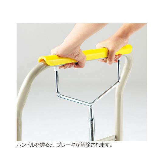 ハンドストッパー式樹脂台車 静音 300kg 61-551-25-2 (63-3390-17) : A1 ショップ 休業日土日・祝日 - 通販 - Yahoo!ショッピング