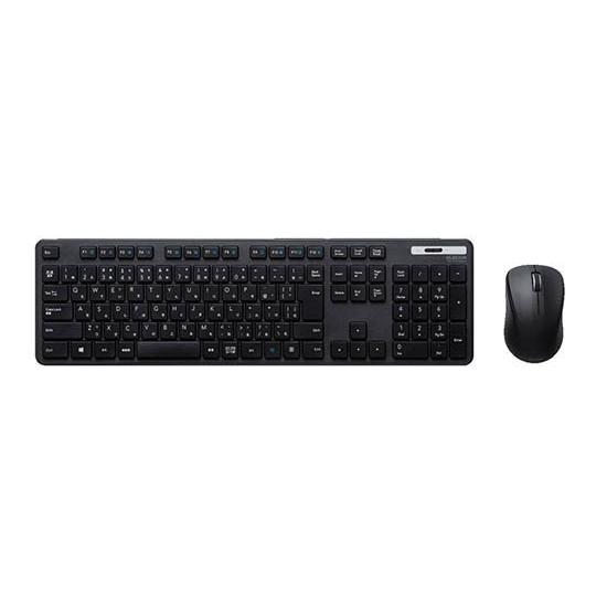無線薄型フルキーボード＆マウス エレコム TK-FDM110MBK (63-4211-64) : 63-4211-64 : A1 ショップ 休業日土日・祝日 - 通販 - Yahoo!ショッピング