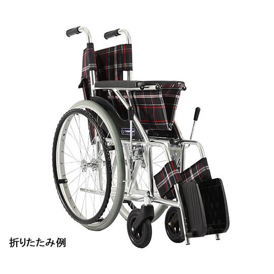 カワムラサイクル 車いす 自走式/アルミ製/ノーパンクタイヤ KV22-40N (63-4213-31) : A1ショップ 土日・祝日・夏季・年末年始休業 - 通販 - Yahoo!ショッピング