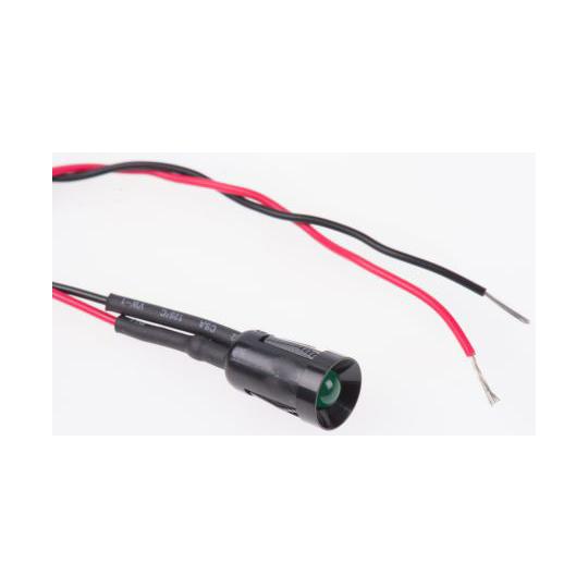 LED表示灯 緑 8mm 12 V dc RS Pro 204-079 (63-4585-16) :63-4585-16:A1 ショップ 休業日土日・祝日 - 通販 - Yahoo!ショッピング