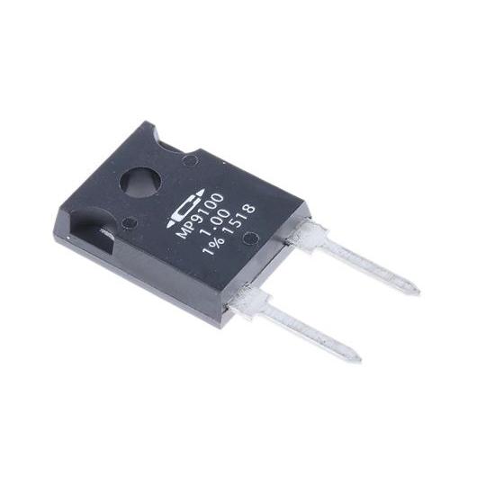 メタルフィルム抵抗器 MP9100シリーズ 1Ω 100W ±1％ Caddock MP9100-1.00-1% (63-4776-62 ...