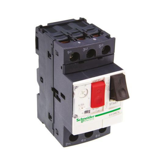 シュナイダーエレクトリック TeSys GV2ME motor circuit breaker 6-10A GV2ME14 (63-4783 ...