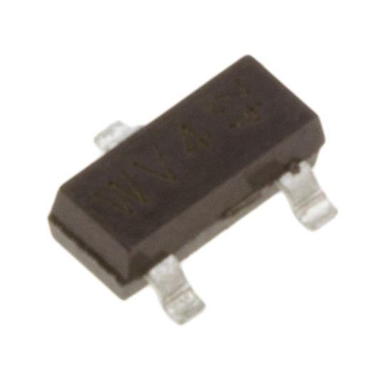 ショットキーバリアダイオード シリーズ 200mA 30V 3-Pin SOT-23 (TO-236AB) 1袋 (5個入) BAT54S ...