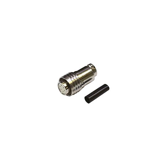 ワンタッチロック 丸形コネクタ PRC05シリーズ 接触コンタクト メス 多治見無線電機 PRC05-P6F (63-4910-96 ...