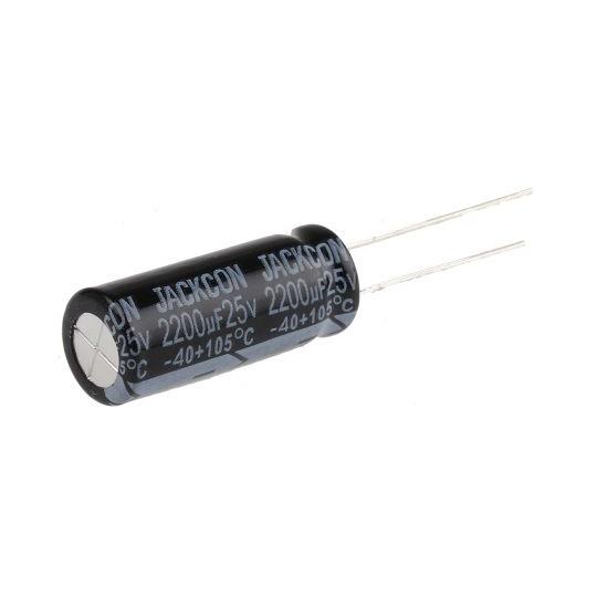 アルミ電解コンデンサ 2200μF 25V dc 1袋 10個入 RS Pro 711-1160 (63-4998-13) : A1 ショップ ...