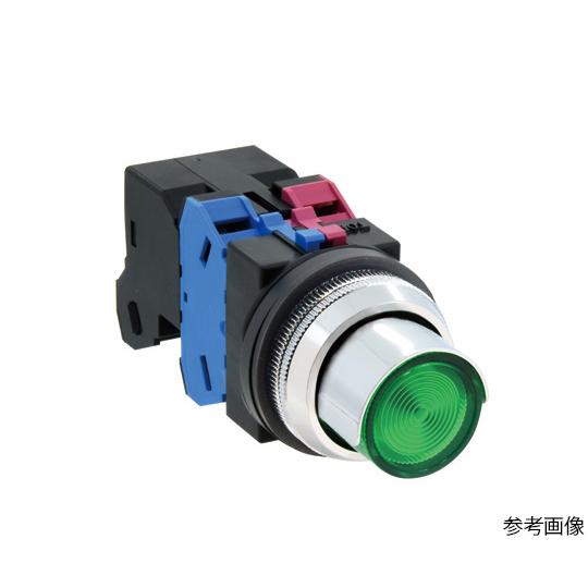 IDEC Φ30シリーズ照光押ボタンスイッチ 突形半ガード付LED BA9S AOLGN26602DNA (63-5899-60) : A1 ショップ 休業日土日・祝日 - 通販 ...