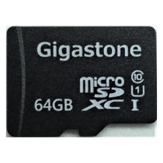 Gigastone MicroSD 64GB c10UHS-I GJMX/64U (63-6512-23) : A1ショップ 土日・祝日・夏季 ...