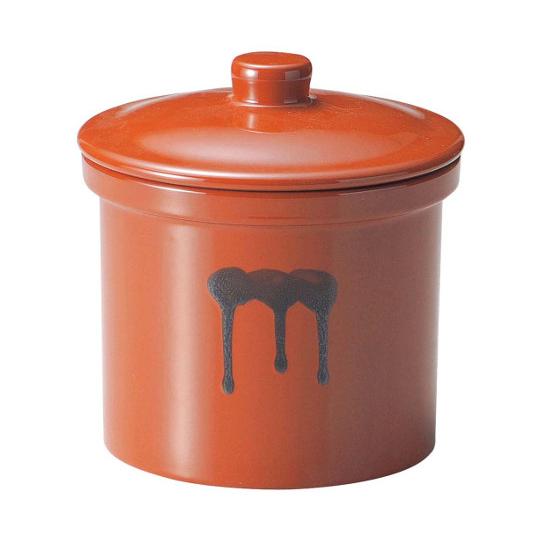 アズワン 蓋付切立瓶 2号 3.6L 紅星窯 3069410 (63-7133-90) : A1 ショップ 休業日土日・祝日 - 通販 - Yahoo!ショッピング