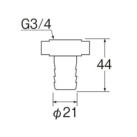 ホースカラン先 ホース内径15mm用 SANEI PT30A-13 (63-7900-18) : A1ショップ 土日・祝日・夏季・年末年始休業 - 通販 - Yahoo!ショッピング