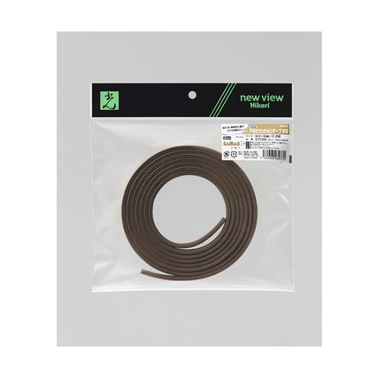 戸当りクッションテープ M型茶 2.4m 光 KM4-2 (63-9506-63) : A1ショップ 土日・祝日・夏季・年末年始休業 - 通販 - Yahoo!ショッピング