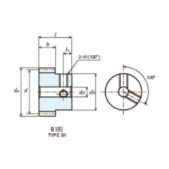 協育歯車工業 平歯車 形状B1 モジュール1 歯数32 歯幅6mm 穴径Φ6mm S1S 32B-A-0606 (63-9567-94) :63-9567-94:A1 ショップ 休業日土日 ...