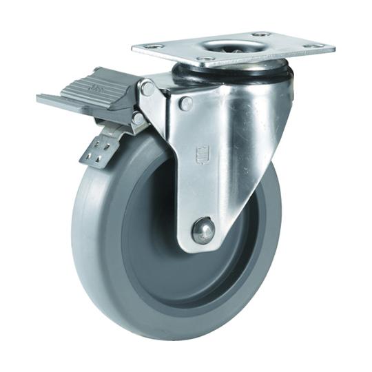 ステンレスキャスター 自在SP付 ウレタン 75mm SAMSONG CASTER TP5130-01-PLY-TLB (63-9622-24) : 63-9622-24 : A1 ショップ ...