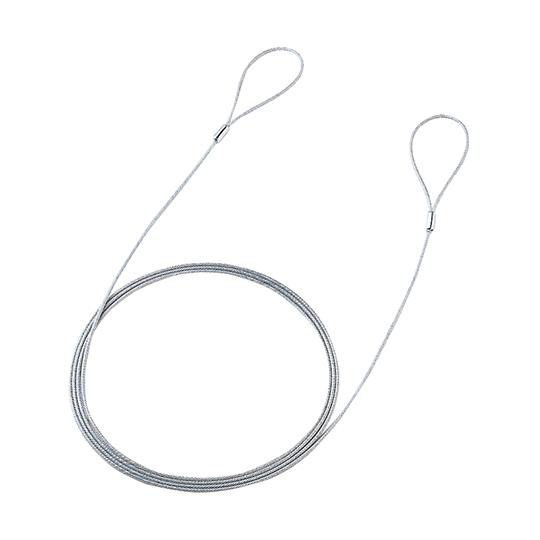 eセキュリティ ワイヤー 2.0m 2.2mm サンワサプライ SLE-11W-2 (64-0849-96) : 64-0849-96 : A1 ショップ 休業日土日・祝日 - 通販 ...