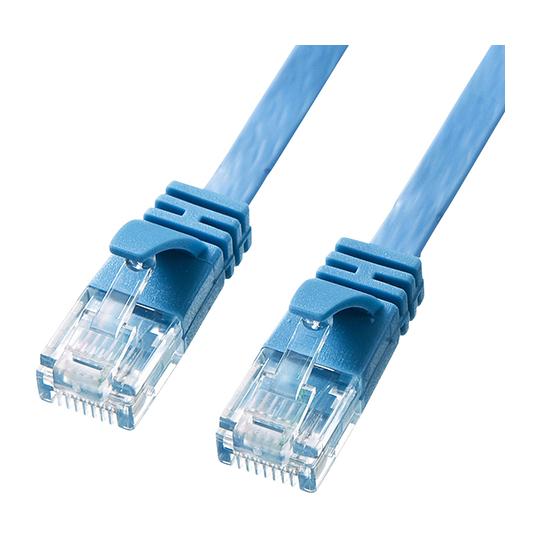 カテゴリ6AフラットLANケーブル サンワサプライ KB-FL6A-03BL (64-0903-88) : A1ショップ 土日・祝日・夏季・年末年始休業 - 通販 - Yahoo!ショッピング