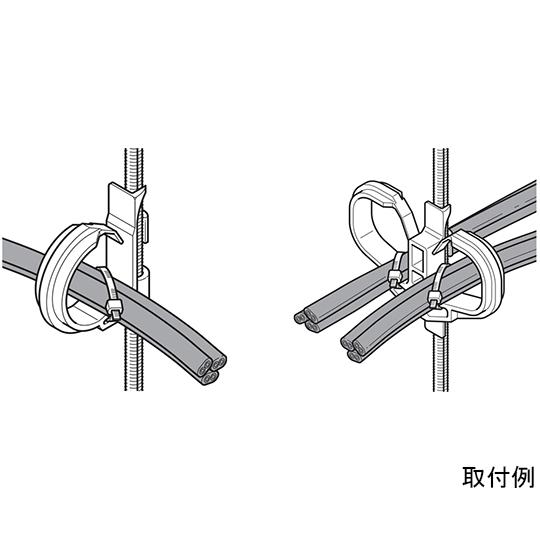 FVラック ケーブル支持具 1セット 10個入 ネグロス電工 HT45-W3 (64-1092-62) : A1 ショップ 休業日土日・祝日 - 通販 - Yahoo!ショッピング
