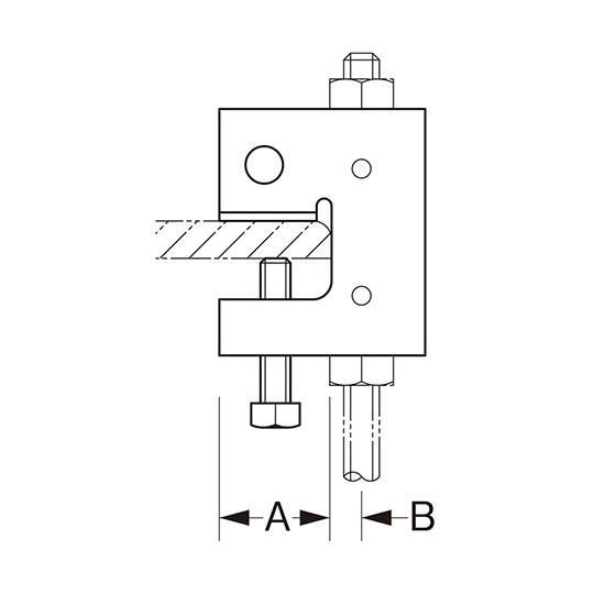吊り金具 ステンレス ネグロス電工 S-HB1U (64-1093-96) : A1 ショップ 休業日土日・祝日 - 通販 - Yahoo!ショッピング
