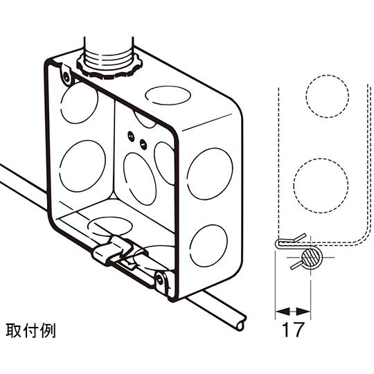 丸鋼・全ネジ用BOX支持金具 1セット 50個入 ネグロス電工 MSRB5 (64-1094-11) : 64-1094-11 : A1 ショップ 休業日土日・祝日 - 通販 - Yahoo ...