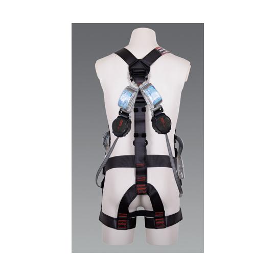 エスコ 墜落制止用器具 フルハーネス/巻取式ツインランヤード付 藤井電工 EA998FF-51 (64-2302-66) : A1 ショップ 休業日土日・祝日 - 通販 - Yahoo!ショッピング