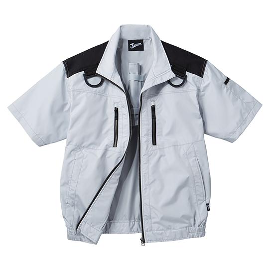 空調服半袖ブルゾン シルバー L 自重堂 54090 (64-2334-44) : 64-2334-44 : A1 ショップ 休業日土日・祝日 - 通販 - Yahoo!ショッピング