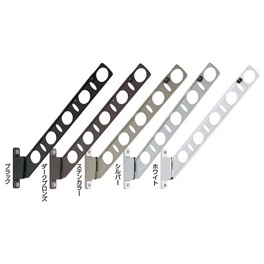 タカラ産業 DRY・WAVE 腰壁用物干金物 ブラック KBN45-K (64-3698-81) :64-3698-81:A1 ショップ 休業日土日・祝日 - 通販 - Yahoo!ショッピング